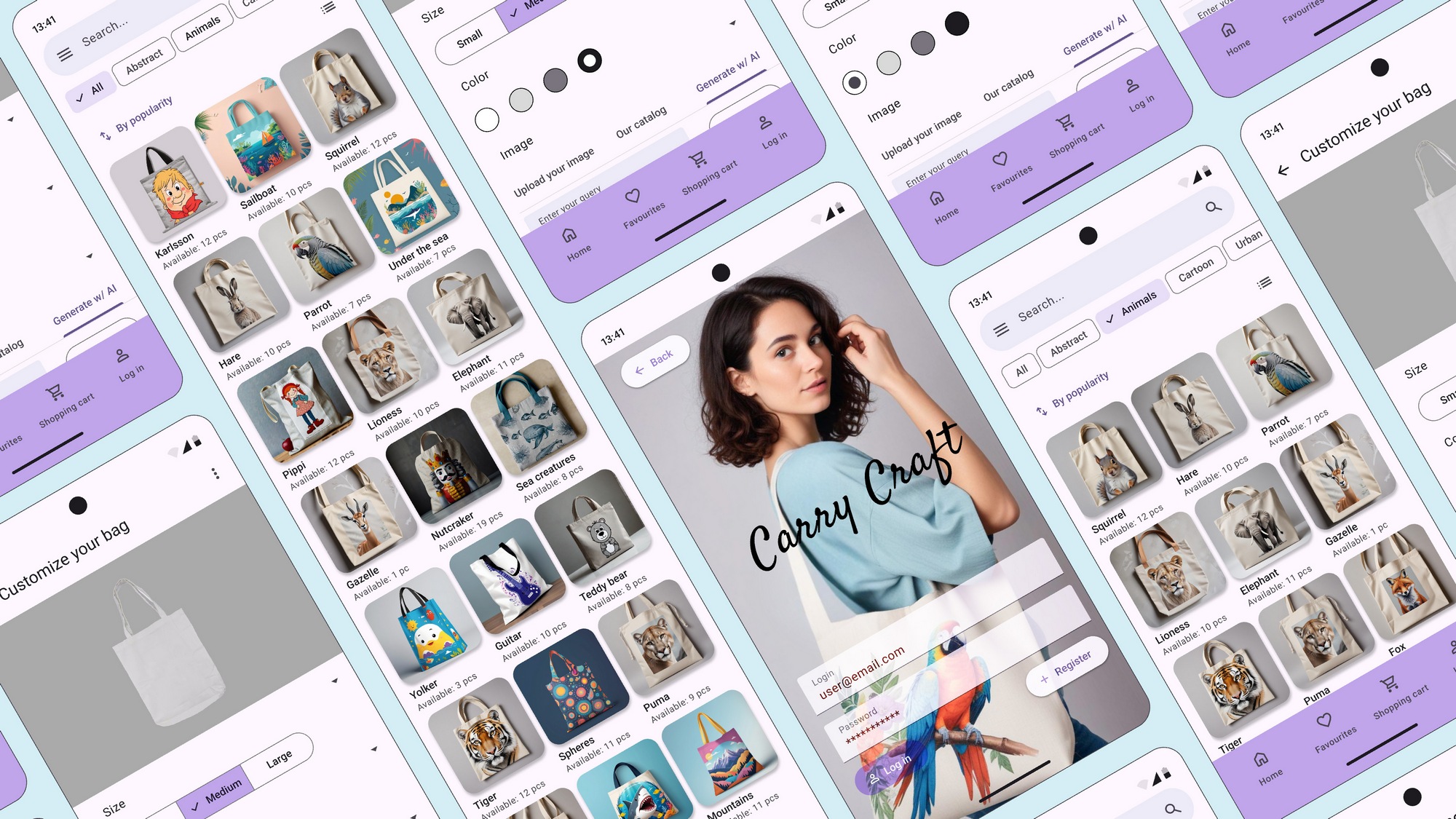 Sofia Lisina: UI projects